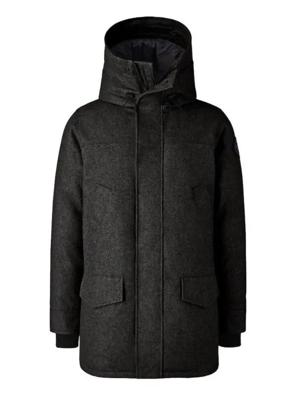 Canada Goose Langford Hooded Parka - Carbon Black Mixed Color
