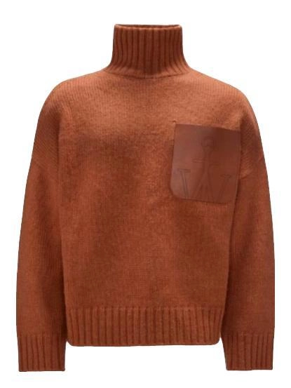 J.W.ANDERSON Patch Pocket Turtleneck Knitted Jumper - No