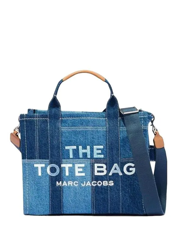 Marc Jacobs Denim Small Tote Bag - Blue