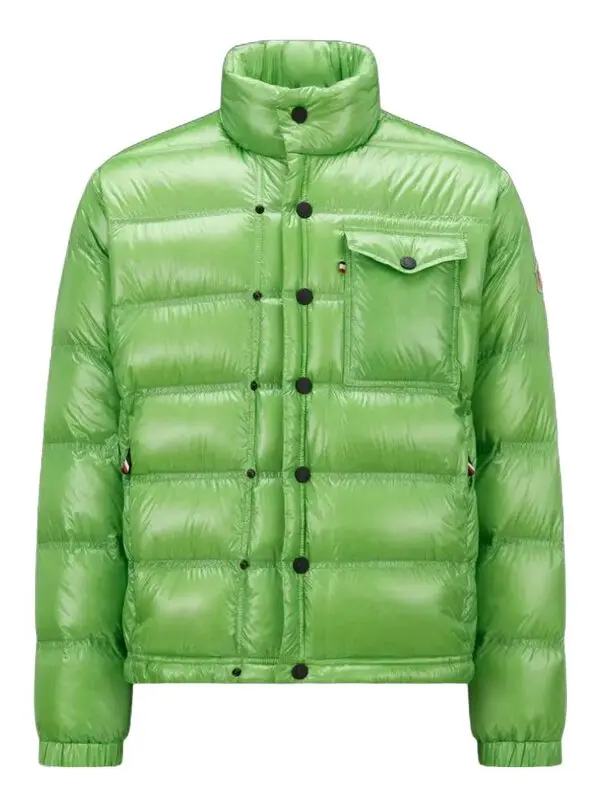 Moncler Raffort Short Down Jacket - Green