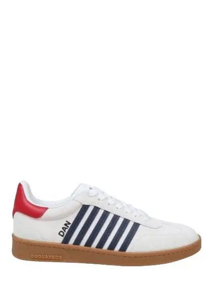 Dsquared2 Stripe Detail Low Top Sneakers - White