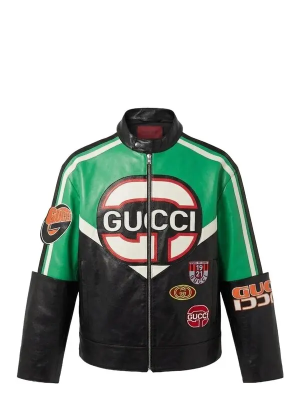 Gucci Colorblock Zip Jacket - Black