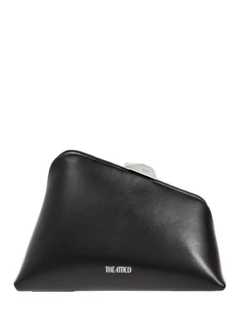 Attico Midnight Clutch Bag - Black