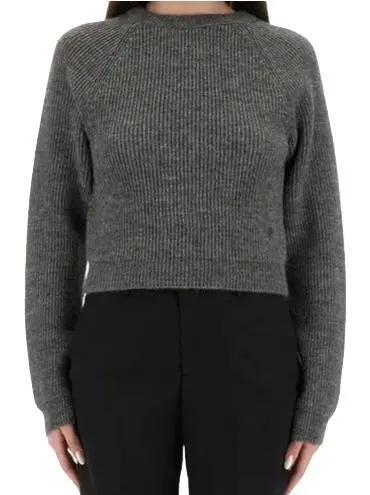 Moschino Long Sleeve Crewneck Jumper - Black
