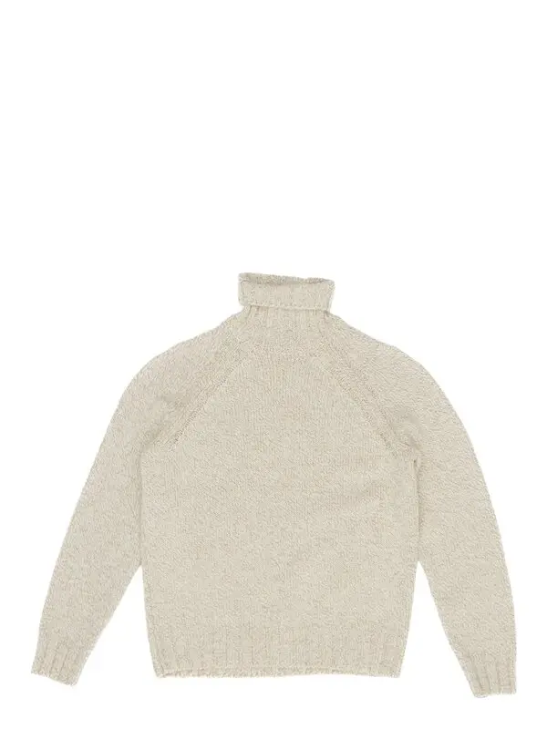 Zegna Knitted Turtleneck Jumper - Nude