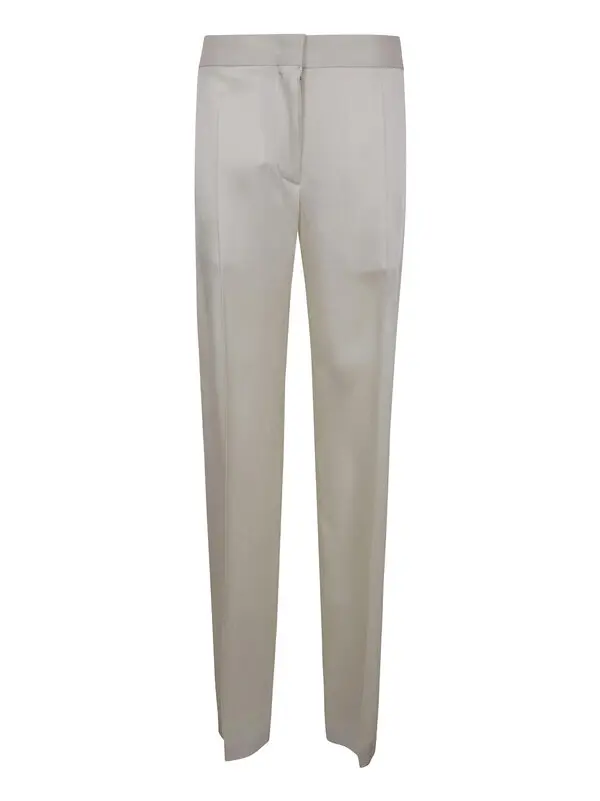 JIL SANDER Tailored Slim Fit Trousers - Gray