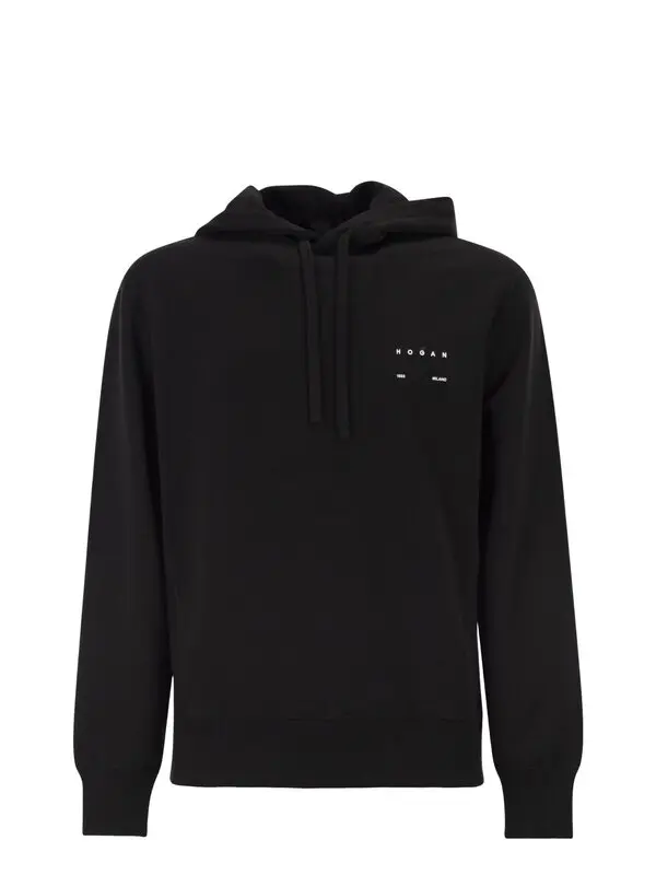 Hogan Hooded Sweatshirt - Black