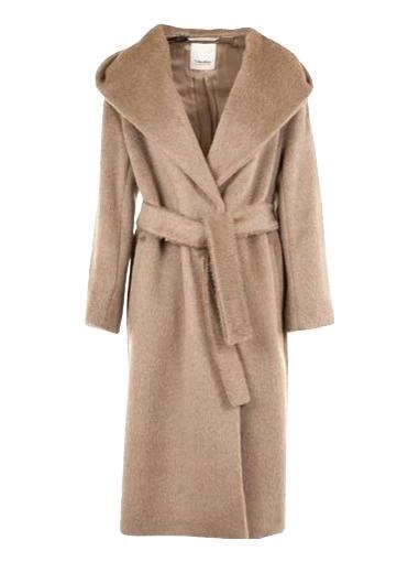 Max Mara Eliana Belted Coat - Nude