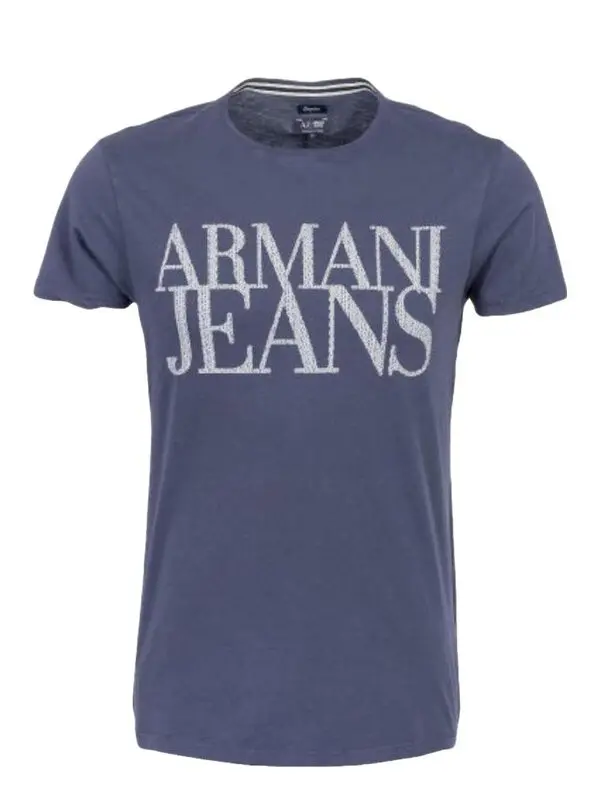 Emporio Armani Logo Details T-shirt - Blue