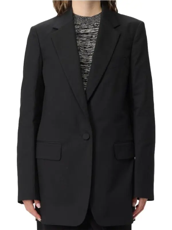 Dries Van Noten Long-sleeved Blazer - Black