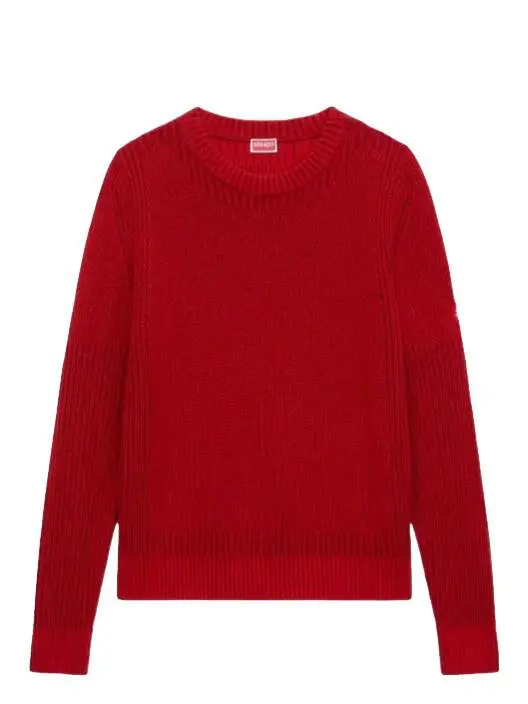 Kenzo Cotton Wool 'boke Flower 2.0' Embroidered Jumper - Red In