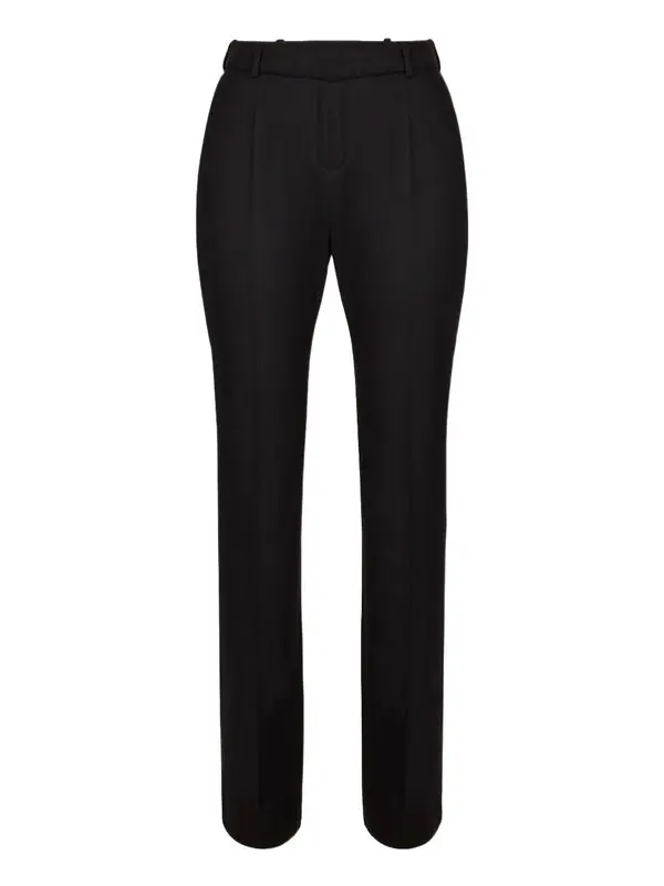 Nina Ricci Gabardine Tailored Trousers - Black