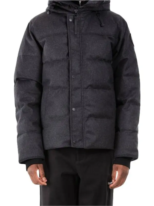 Canada Goose Macmillan Hooded Down Jacket - Grey
