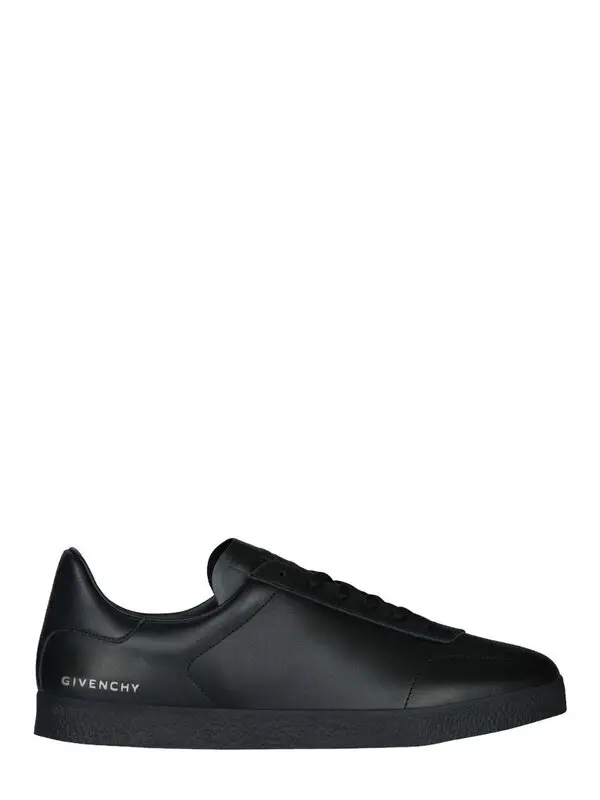 Givenchy Logo Debossed Town Sneakers - Black