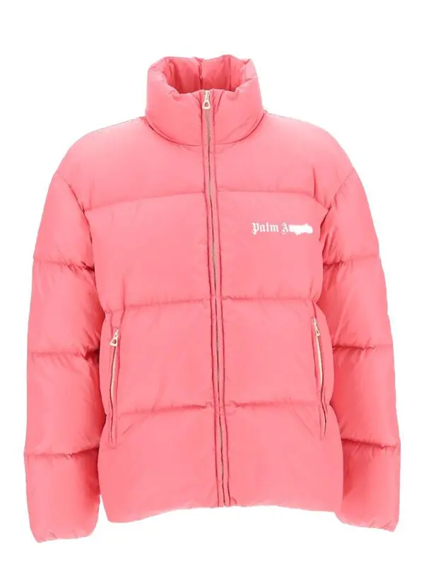 Palm Angels Logo-print Padded Jacket - Pink