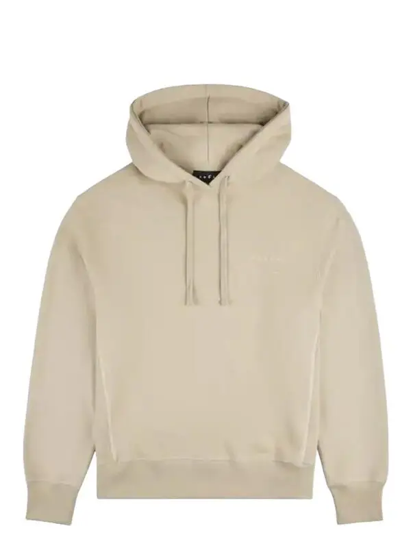Hogan Hooded Sweatshirt With Logo Print - Beige