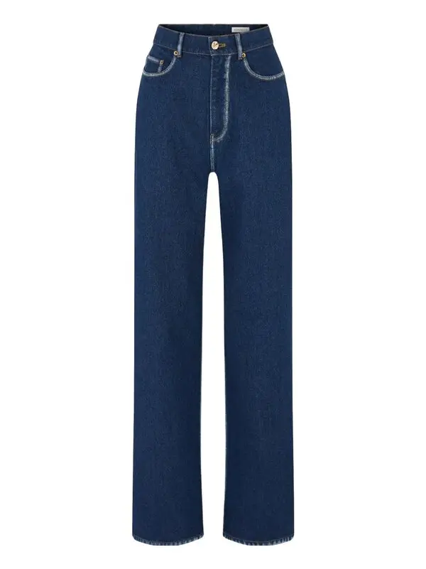 Nina Ricci Relaxed Boyfriend Jeans - Blue
