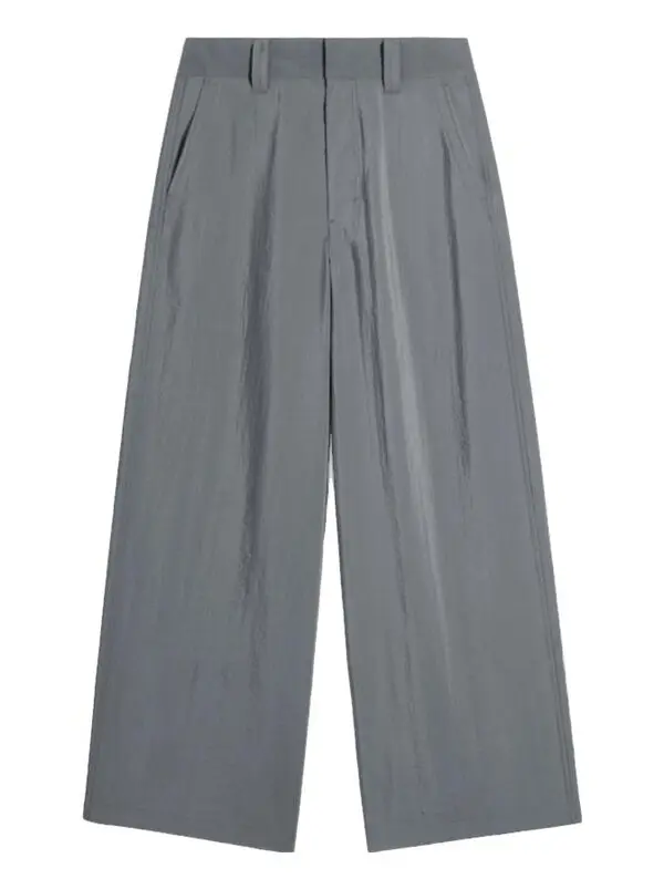 LEMAIRE Wide-leg Trousers - Aluminum