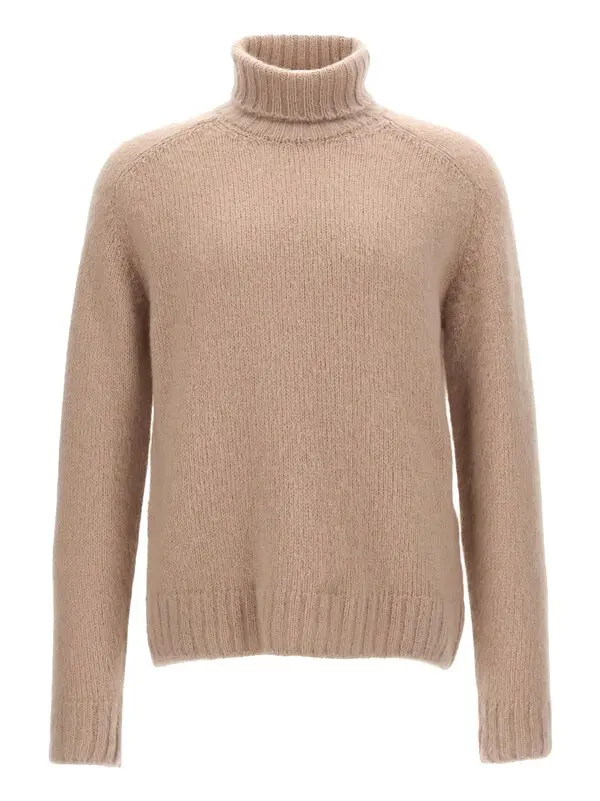 TOM FORD Long-sleeved Turtleneck Jumper - Nude