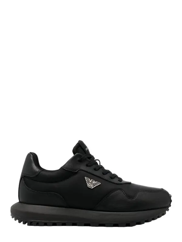 Emporio Armani Low-top Sneakers - Black
