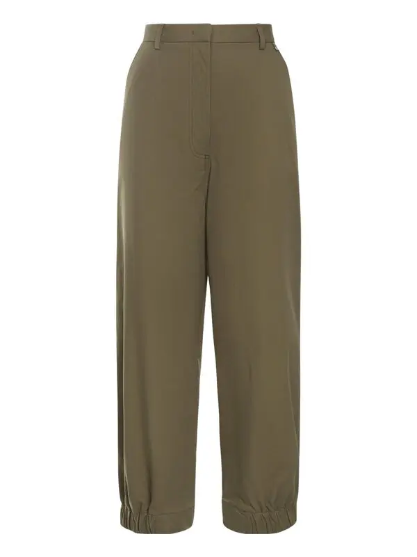 Herno Belt Loop Casual Pants - Green