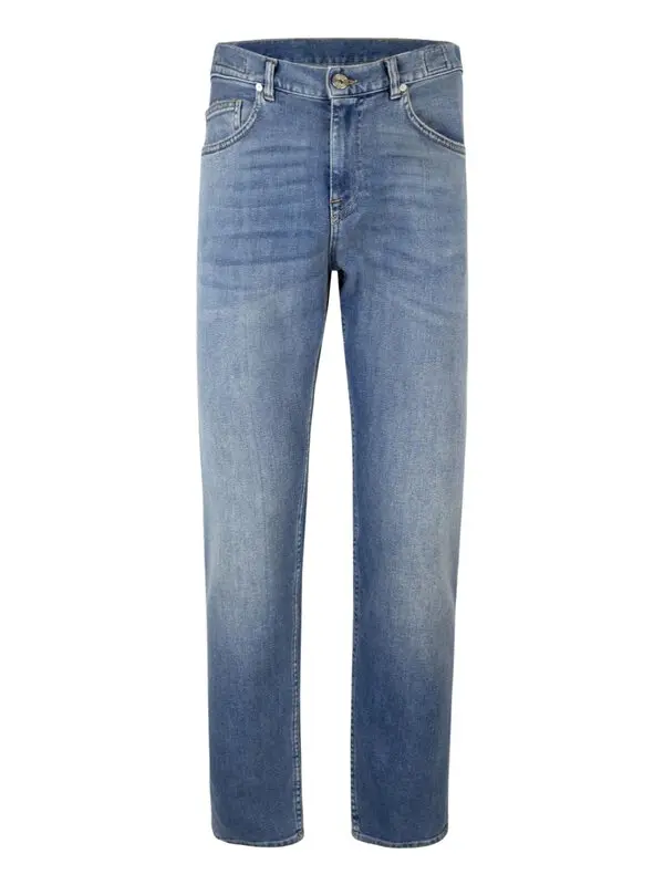 Eleventy Slim Straight-leg Jeans - Blue