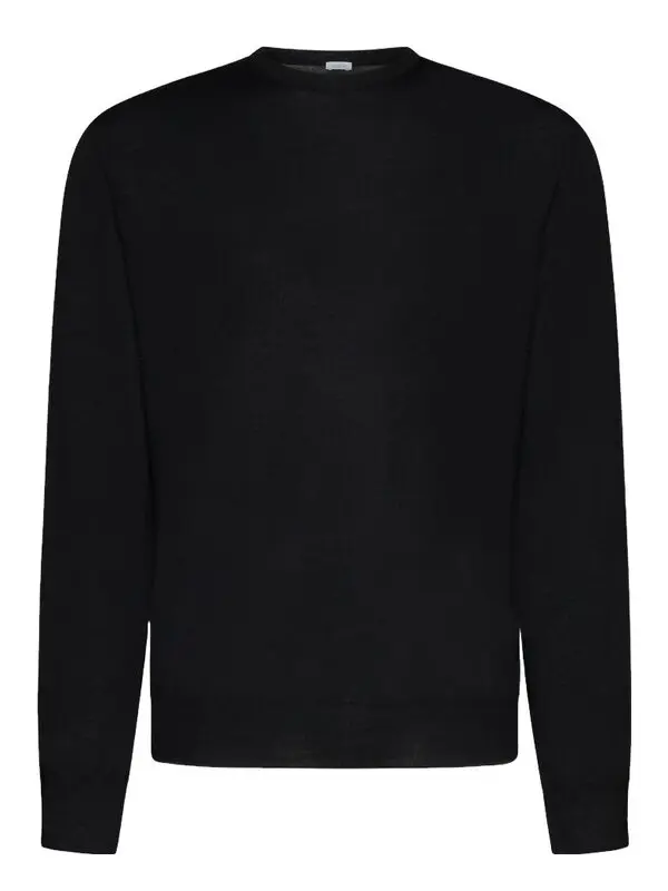 Malo Crew Neck Sweater - Black