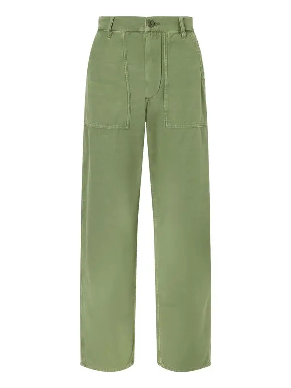 Polo Ralph Lauren Cotton Trousers - Military Green