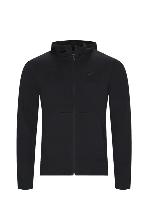 EA7 Long-sleeve Zip-up Hooded Jacket - No