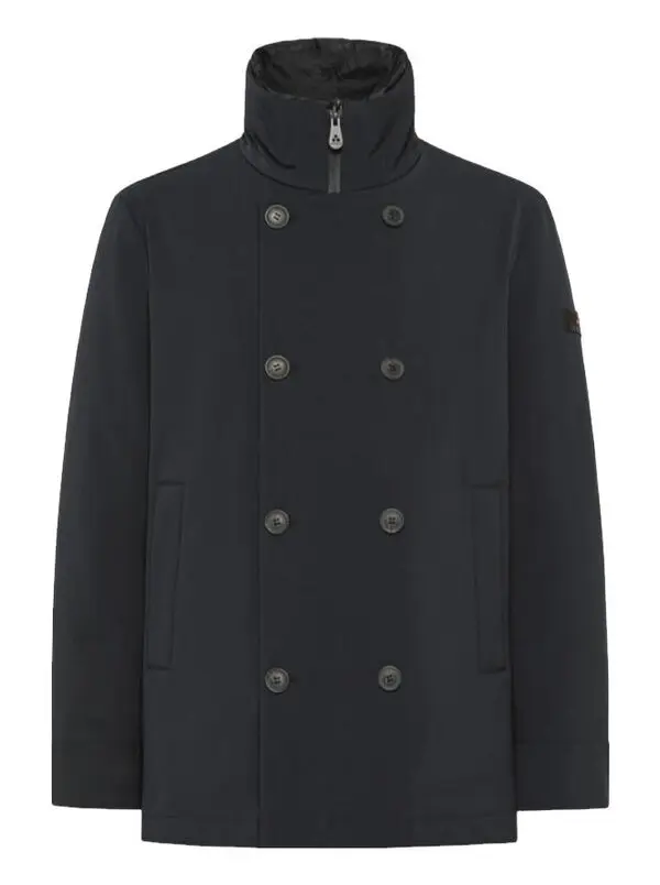 Peuterey Militao Double-breasted Jacket - Graphite Blue
