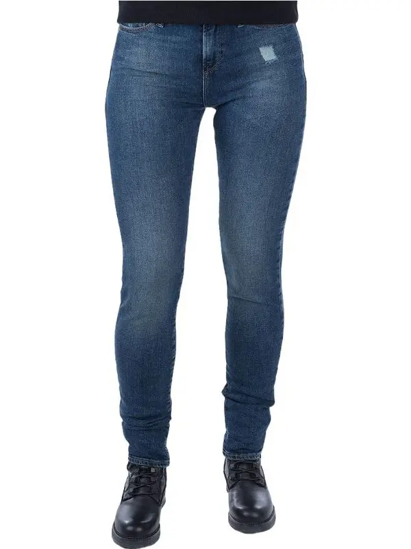 Emporio Armani Logo Jeans - Blue