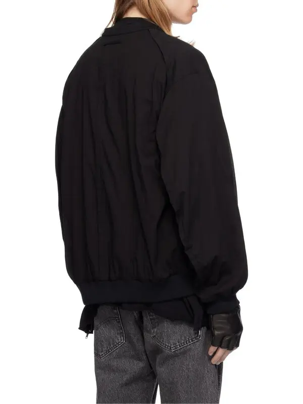 Undercover Long Sleeve Casual Jacket - Black