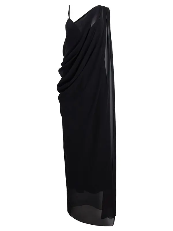 Khaite Taj Dress - Black