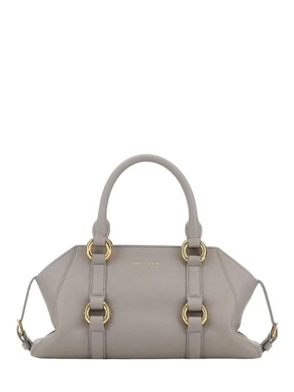 Alexander McQueen Farringdon Small Tote Bag - Gray