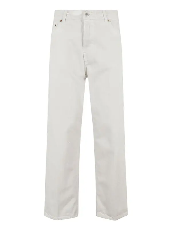 HAIKURE Relaxed Fit Jeans - White