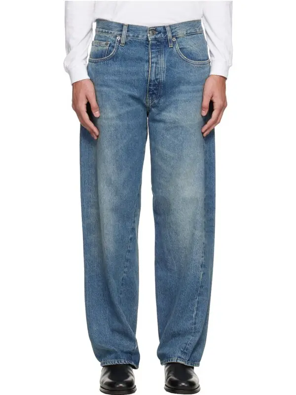 SUNFLOWER Wide Leg Jeans - Blue