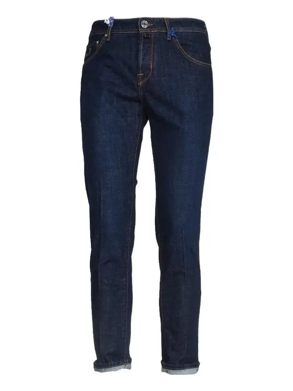 Jacob Cohen Mid-rise Straight-leg Jeans - Black