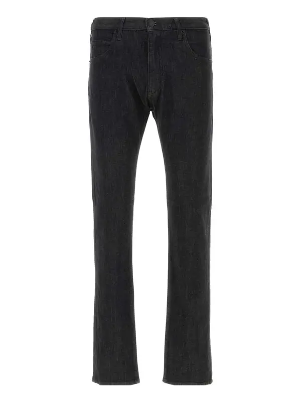 Emporio Armani Straight Leg Jeans - Black