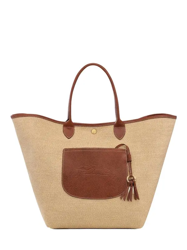 Longchamp Le Pliage Collection Basket Bag - Brown