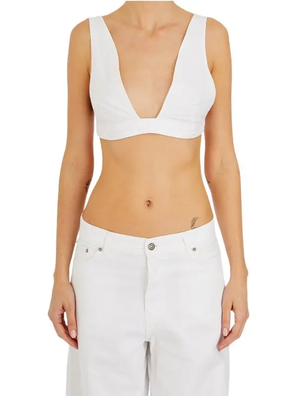 HAIKURE Narrow Strap Vest - White