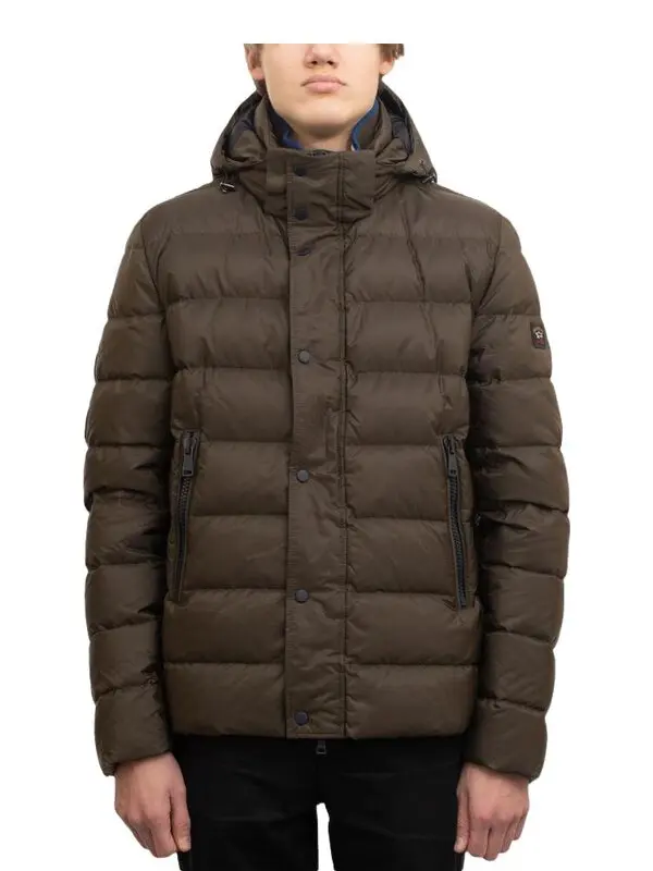 PAUL  SHARK Paul & Shark Long-sleeved Quilted Down Jacket - Black