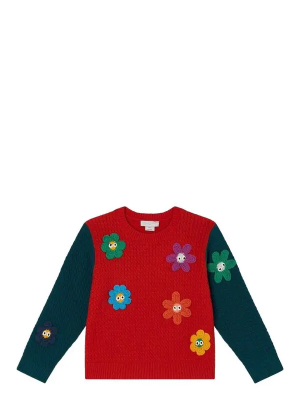 Stella McCartney Embellished Sweater - Red
