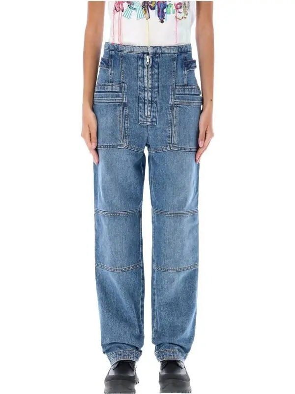 Stella McCartney Cargo Jeans - Blue