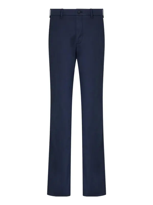 Giorgio Armani Tailored Fit Casual Pants - Blue