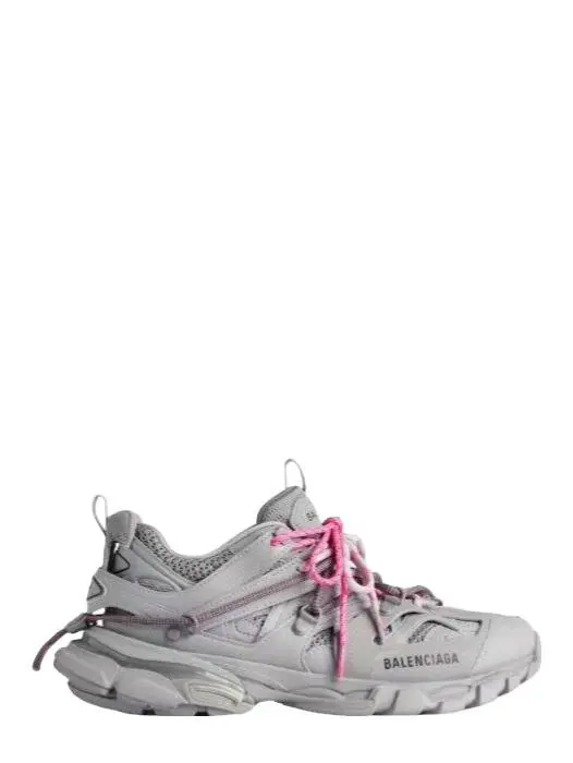 Balenciaga Track Trail Lace Up Sneakers - Gray