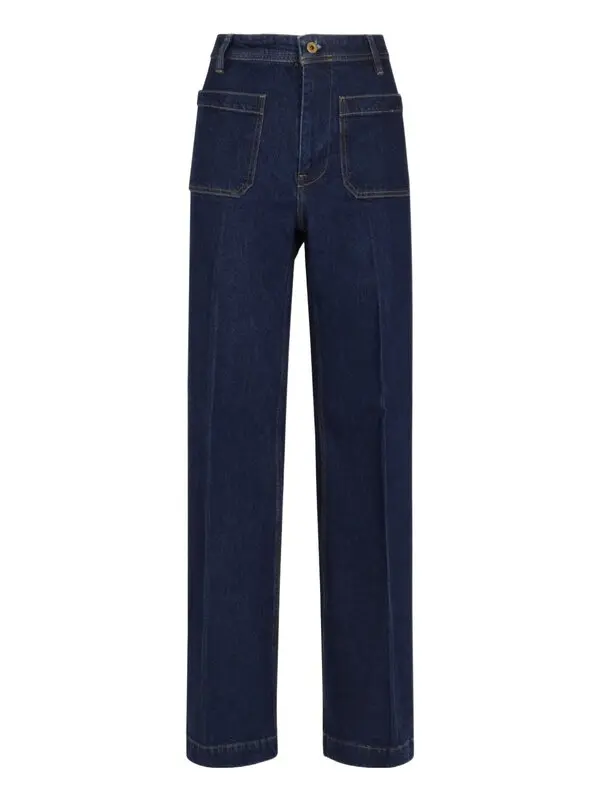 Polo Ralph Lauren High Waist Straight Leg Jeans - No