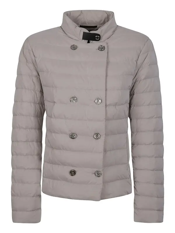 MOORER Clement Double-breasted Down Jacket - Gray