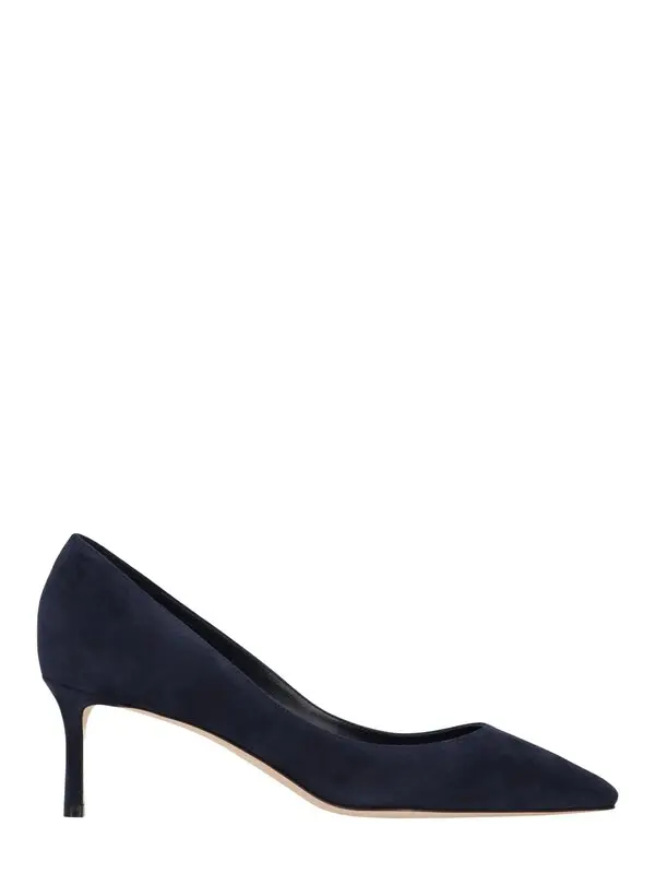 JIMMY CHOO Romy 60 Pointed Heeled Pumps - Black