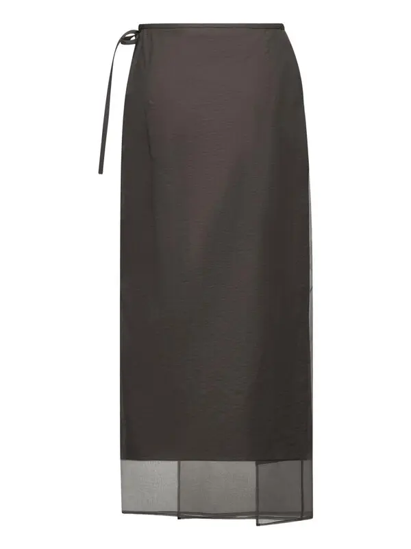 Brunello Cucinelli Midi Skirt - Black