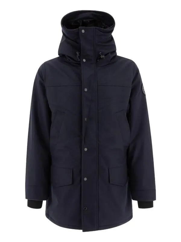 Canada Goose Langford Hooded Parka - Atlantic Navy Color Mixed